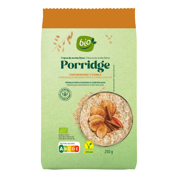Porridge con manzana ecológico sin gluten BIO® - ALDI