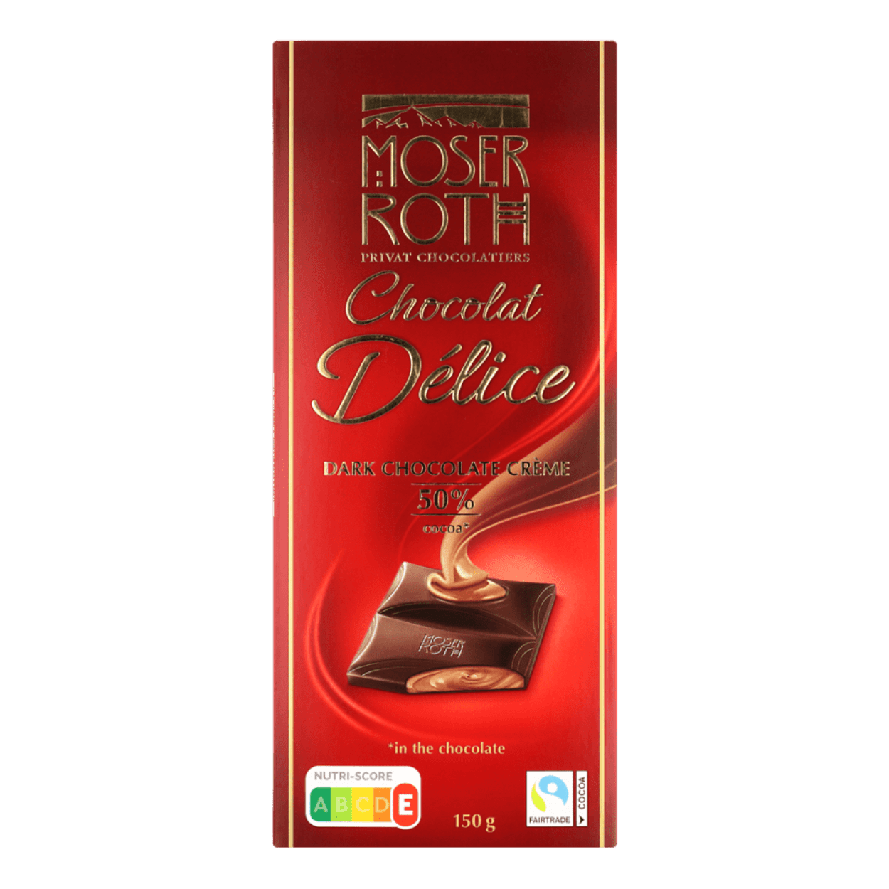 Chocolate negro 50% relleno de crema MOSER ROTH® - ALDI