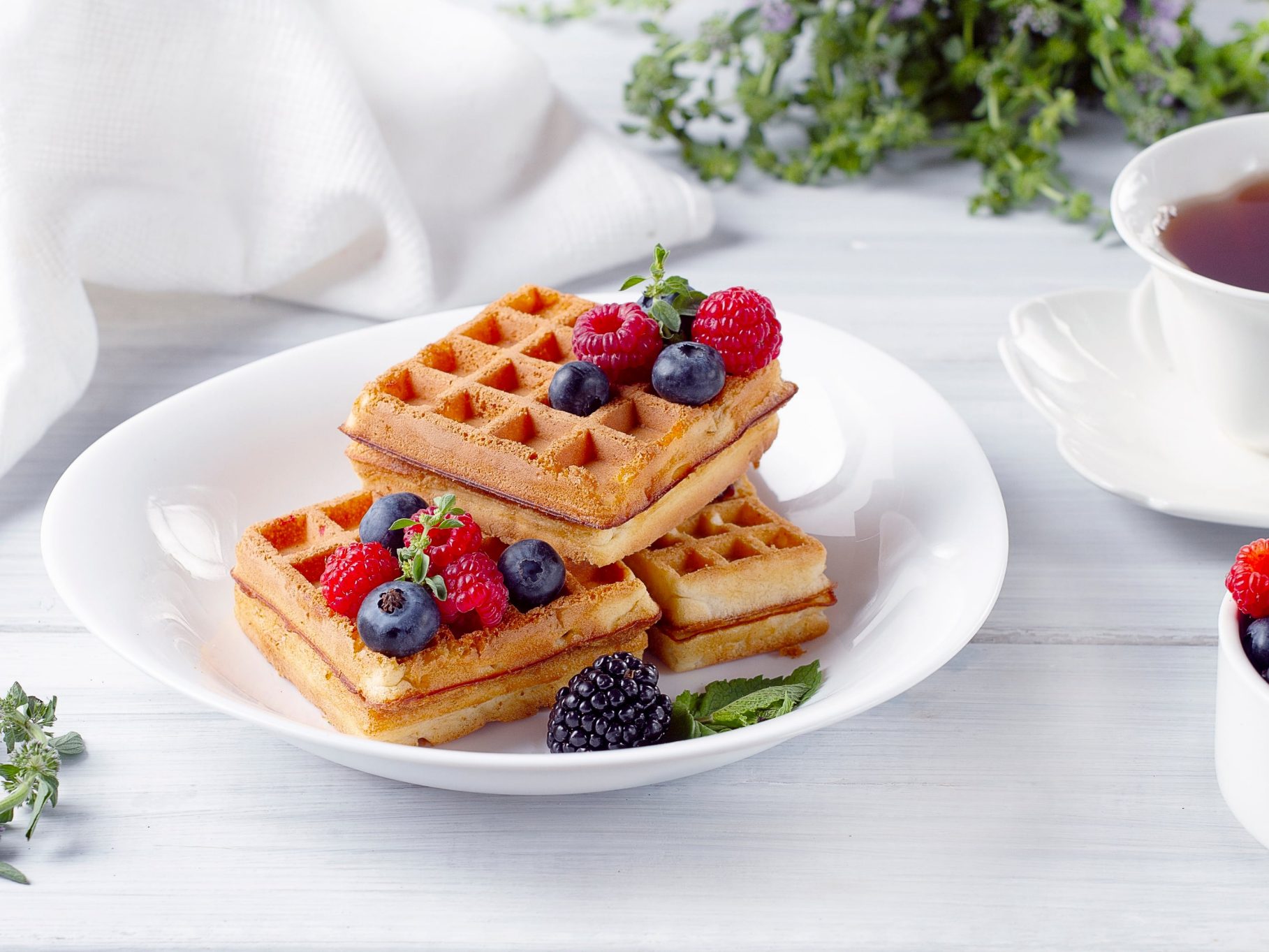 Cómo hacer gofres belgas caseros: receta fácil - ALDI