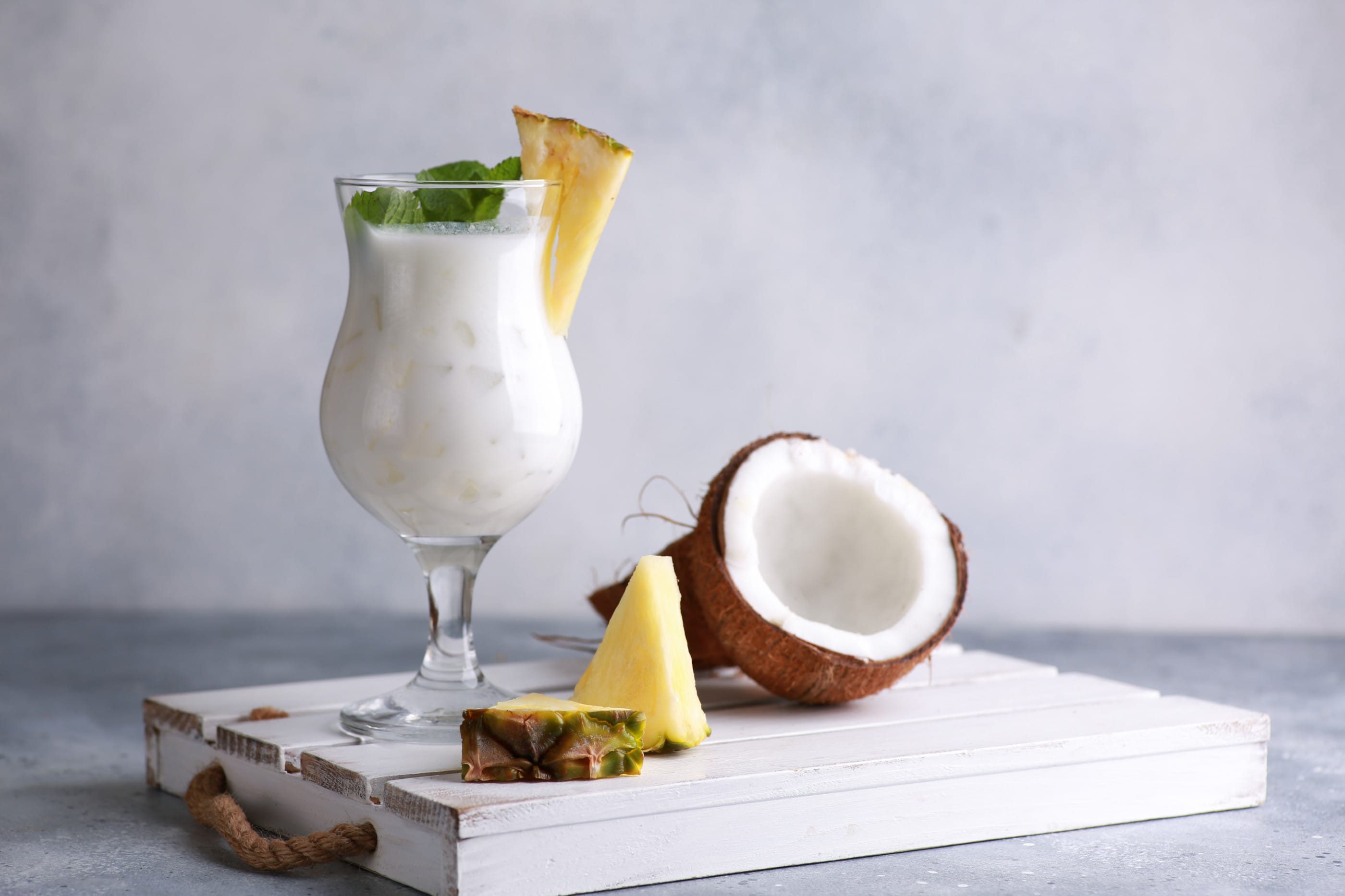 Cómo hacer piña colada con y sin alcohol. Recetas top - ALDI