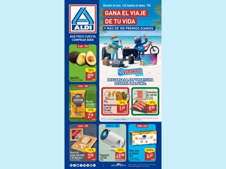 Folleto de supermercado semanal - ALDI