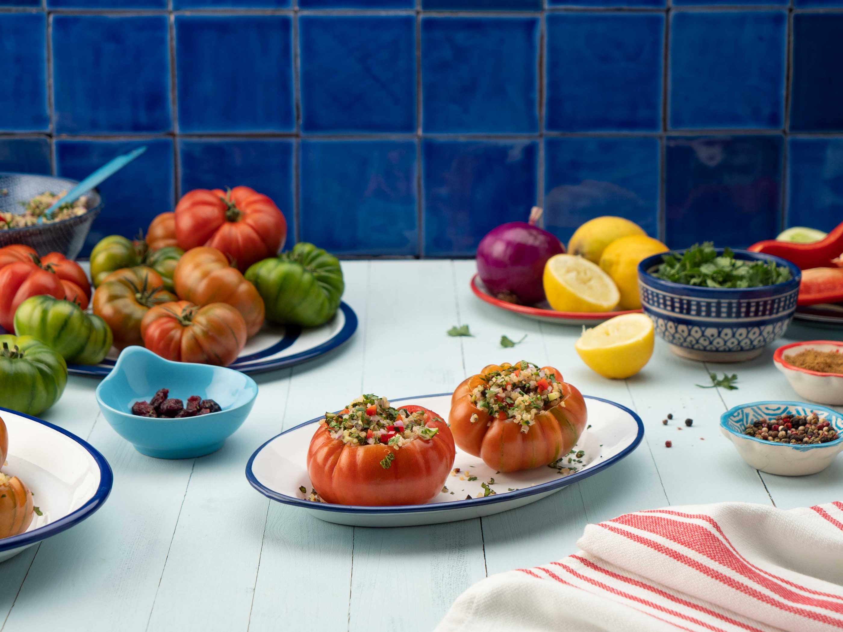 Receta de pimientos rellenos de carne y arroz - ALDI