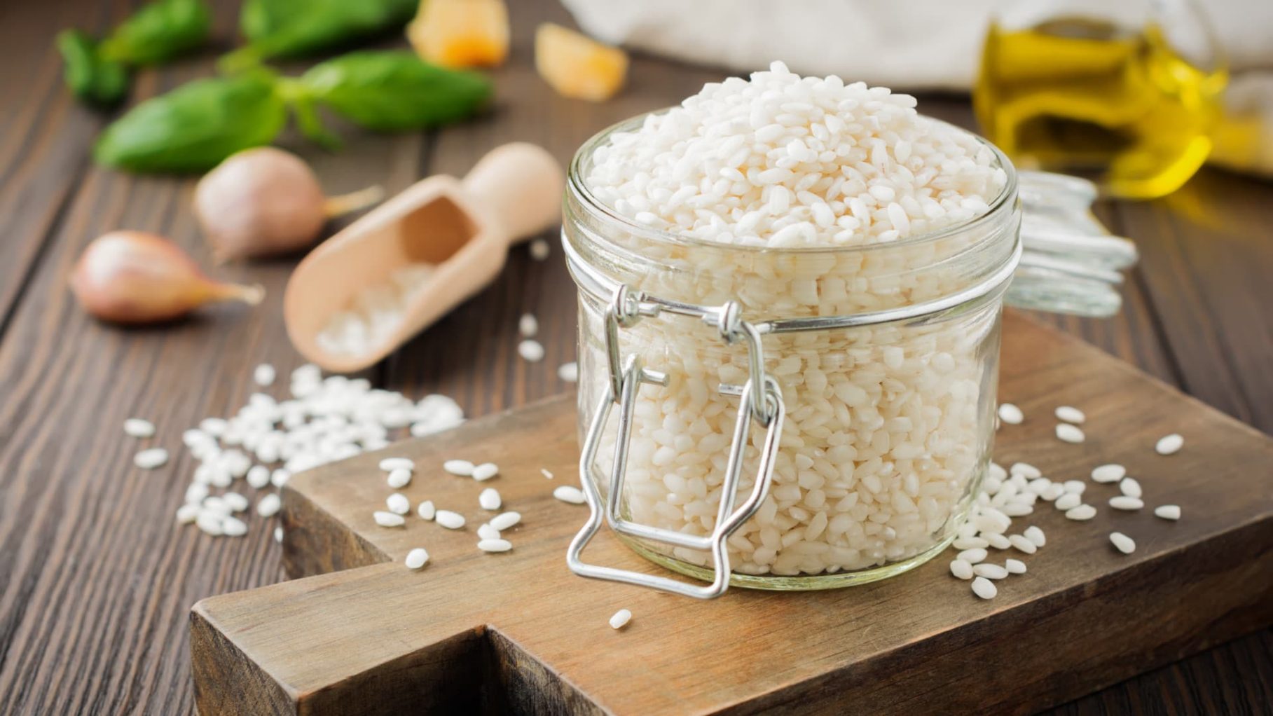 Receta de risotto de setas y gambas - ALDI