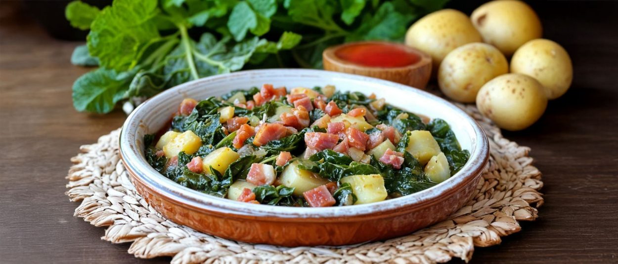 Acelgas rehogadas con jamón y tomate - ALDI