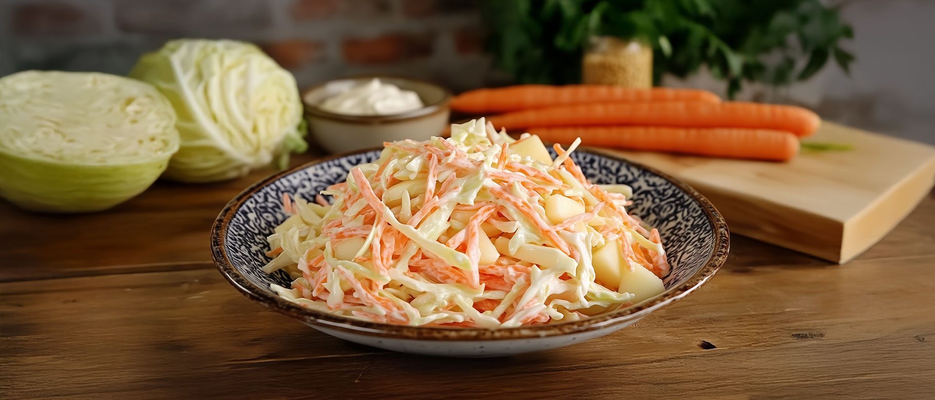 Ensalada de col o coleslaw: receta americana - ALDI