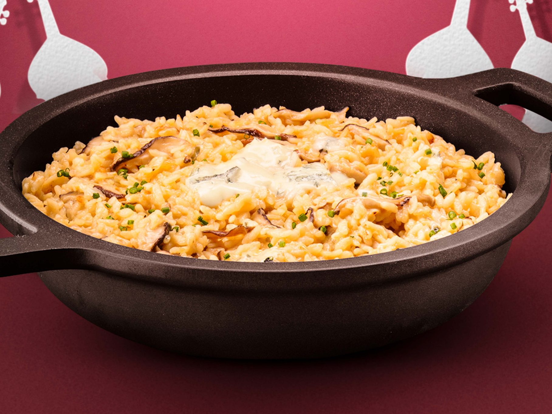 Receta de risotto de setas y gambas - ALDI