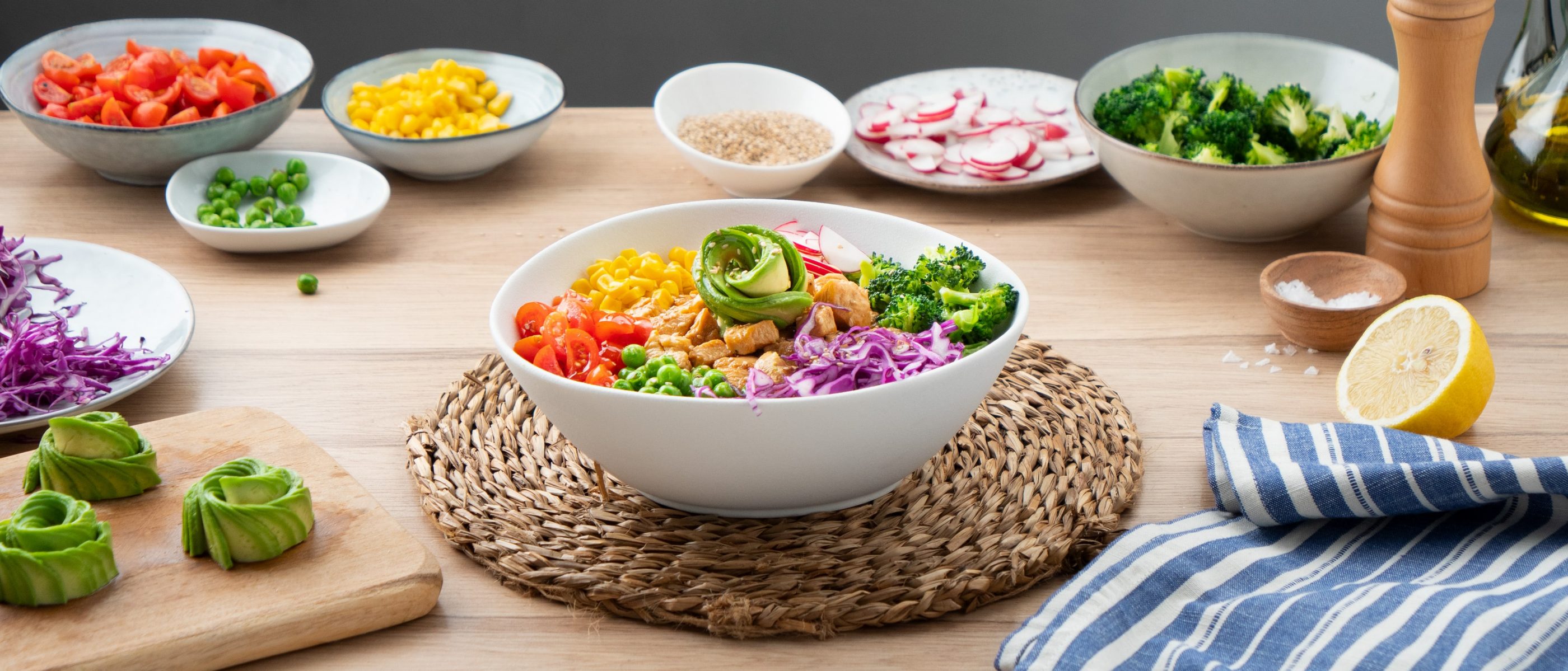 Bowl de pollo con verduras | Arroces y pastas | ALDI Supermercados