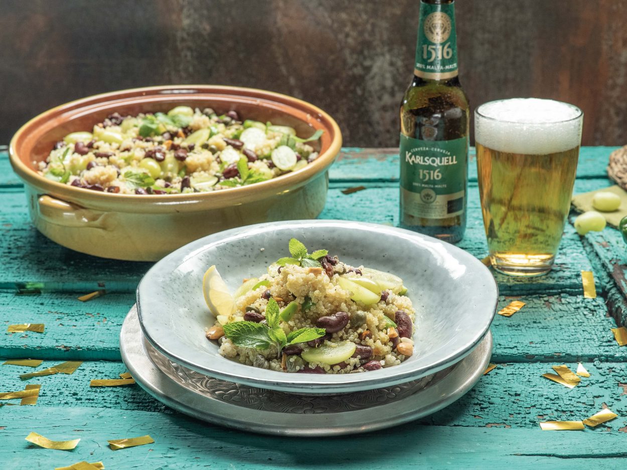 Quinoa con Judías pintas y uvas | Vegetarianas | ALDI Supermercados